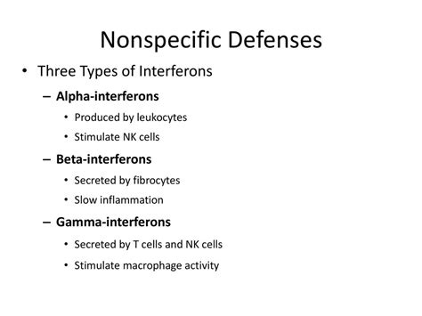 Nonspecific Defenses Inflammation Fever Ppt Download