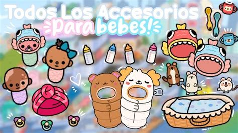 Todos Los Accesorios Para BebÉs En Toca Boca 🍼👶🏻 Donde Encontrarlos