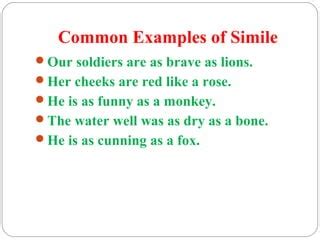 Simile Metaphor Alliteration Assonance Speaker And Personification Basic Literary Terms