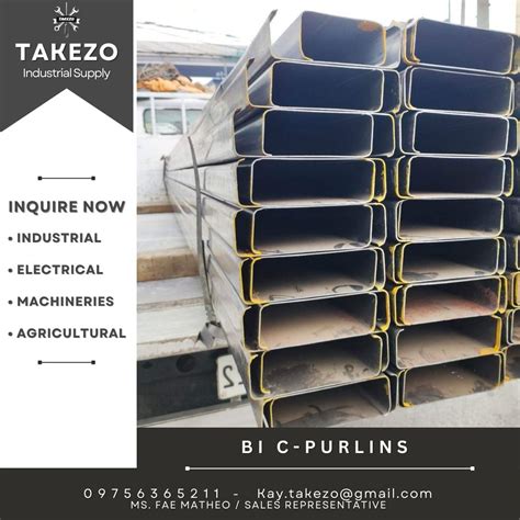 Bi C Purlins Commercial And Industrial Construction And Building