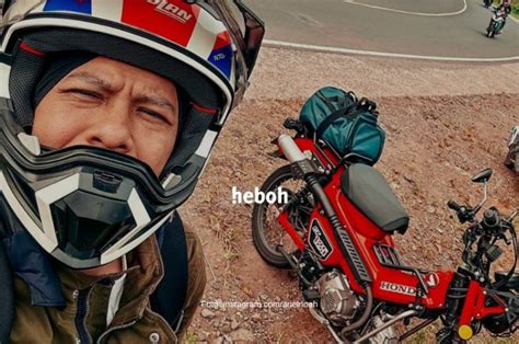 Ariel Noah Tuai Pujian Mudik Lebaran Pakai Motor Dan Sapa Ramah Penggemar Heboh