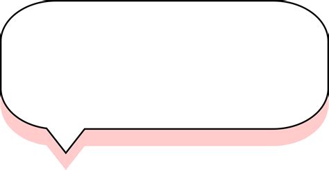 White Speech Bubble Text Box Frame Talk Chat Box Speak Balloon Thinking Balloon Message