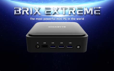 Brix Extreme Gigabyte Steckt Intel Alder Lake P Wi Fi E Und Thunderbolt In Einen Mini Pc