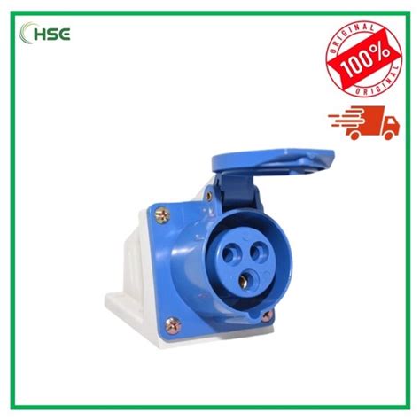 Cee V Wall Mounted Socket Pin A Ip Pp Hse Shopee Malaysia