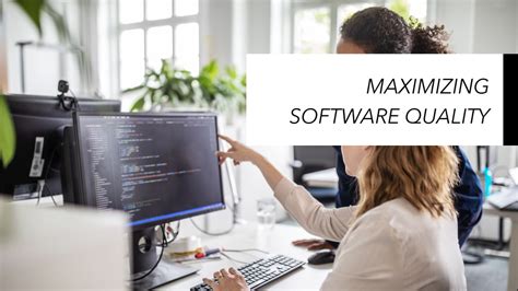 Maximizing Software Quality The Role Of Test Advisory Services