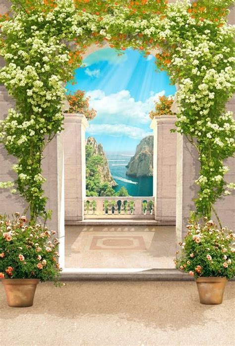 Фреска на заказ Арка в цветах ТА 115 2 Стоимость зависит от выбранной в… Poster