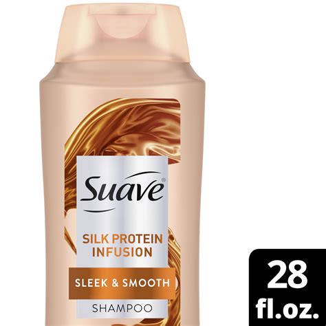 Suave Silk Protein Infusion Sleek And Smooth Shampoo 28 Fl Oz Walmart