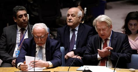 El Enviado De La Onu Para Oriente Medio Llama A La Desescalada Y La