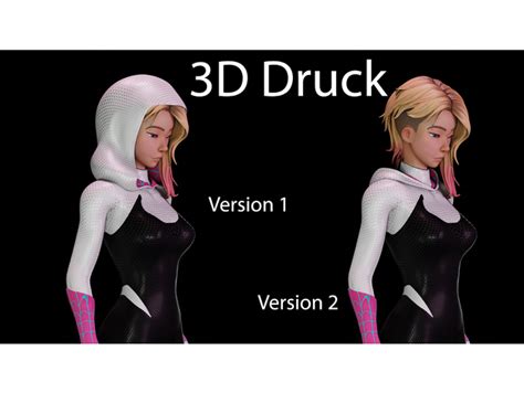 Fichier Obj Gwen Stacy 🗿・modèle Imprimable En 3d à Télécharger・cults
