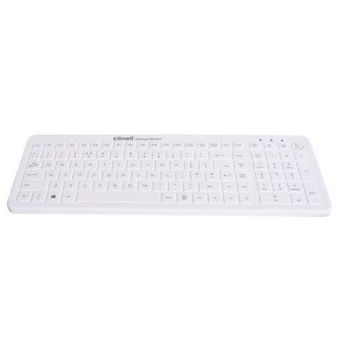 Clinell Easy Clean Silicone Keyboard White Clinell Easy Clean