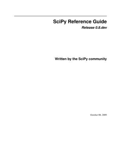 Scipy
