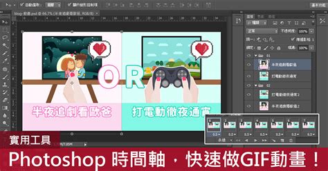 Ps 也能做動畫 教你用 Photoshop 時間軸，快速製做  動畫！ Ps 動畫