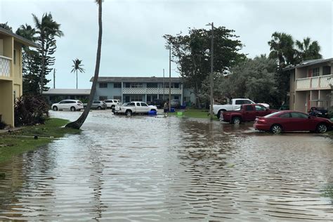 Naval Air Station Key West Evacuates Impacted Base Housing Due To