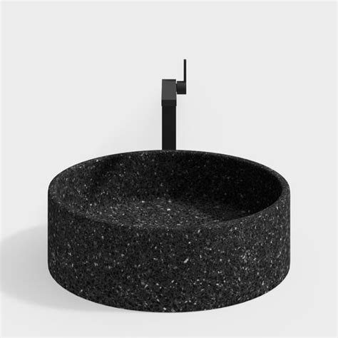 Unique Low Poly Basin 3d Model Design