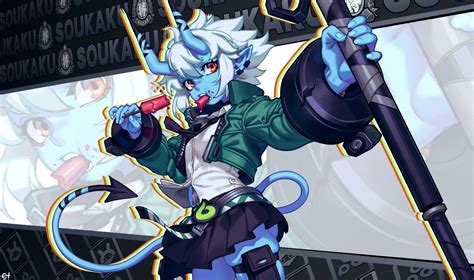 Soukaku Zenless Zone Zero Drawn By Eigaka Danbooru