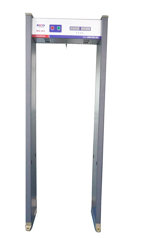 High Sensitivity 6 Zone Walk Through Scanner With Face Detection