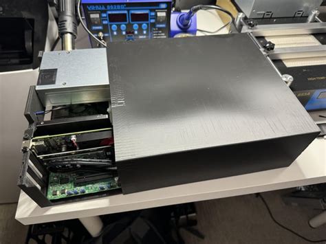 No One Makes A Compact Matx Case So I 3d Printed An 8l Matx Server Case