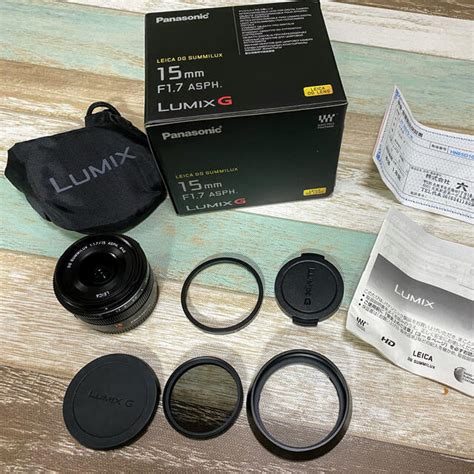 パナソニック LEICA DG SUMMILUX 15mm F1 7 ASPH 海外 正規品 16660円引き med tu ac th