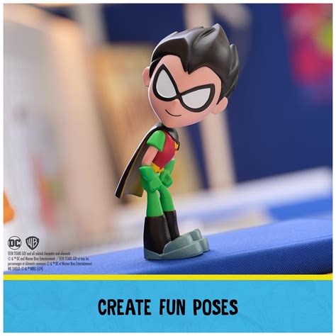 Robin Action Figure Dc Comics Teen Titans Go Booty Scooty Robin Dancing Amazing World Of