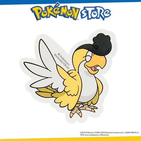 Pokémon Center Original Sticker Squawkabilly White Plumage Shopee Singapore