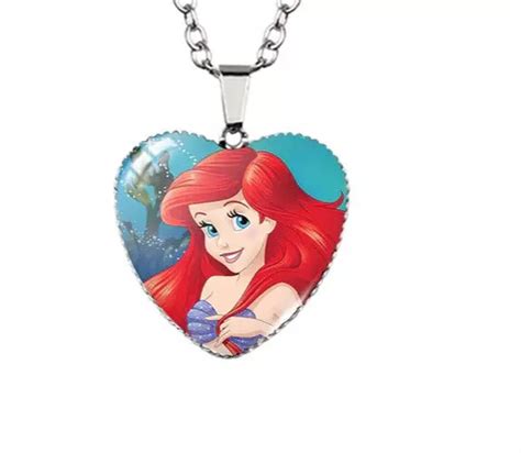 Disneys The Little Mermaiddisney Princess Ariel Cute Necklace £395