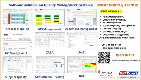 Industrial Knowledge On Linkedin 🔊🔊🔊 Dont Miss Our Free Webinar On Qms Single Platform