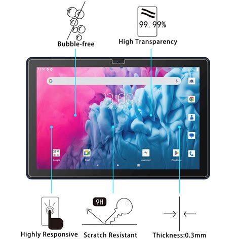 For Vortex Tab10 10 1 9h 0 3mm Explosion Proof Tempered Glass Film