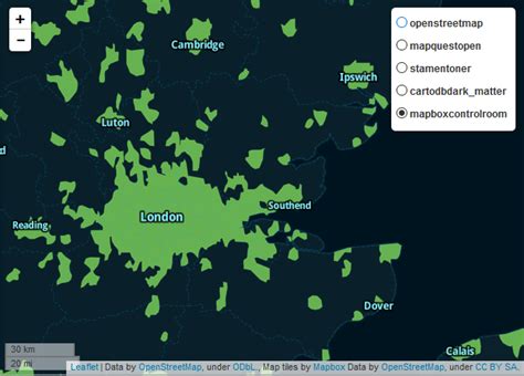 Folium Map Tiles Deparkes