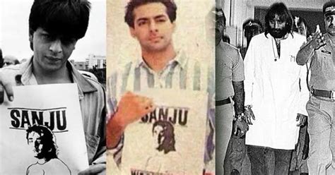 Salman Khan Shahrukh Khan Support Sanjay Dutt Bombay Blasts Case