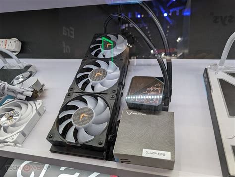 Valkyrie Cpu Coolers At Computex 2024 Color Screens Make It To Air