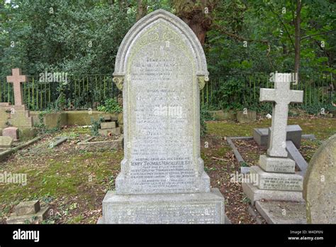 The Grave Of Margaret Bell The First Burial In Putney Vale Cemetery London England And