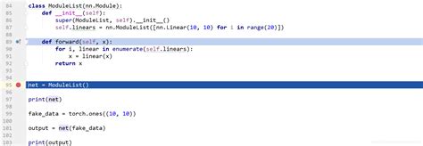 【深度之眼】pytorch框架班第五期 模型容器之nnmodulelist代码调试nnmodulelistappend Csdn博客