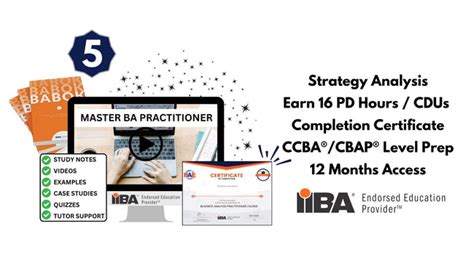 Business Analysis Training 5 Course Bundle Business Analysis Excellence