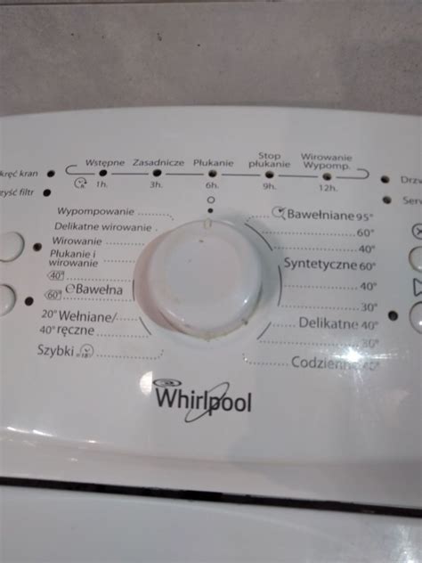 Pralka Whirlpool A załadunek od góry 6kg Prania 1000 obrotów Wrocław
