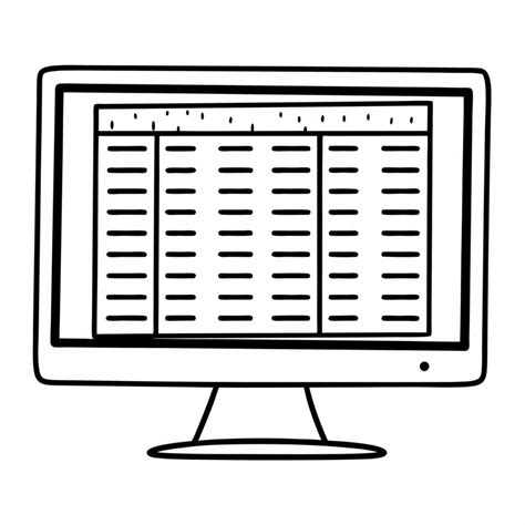Flat Predictive Algorithm In Action Concept As Close Up Of A Computer