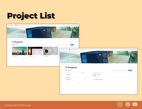Getting Things Done GTD Notion Template The Productivity Lounge