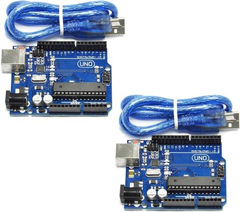 2pcs UNO R3 ATmega328P ATMEGA16U2 Development Board Compatible With UNO