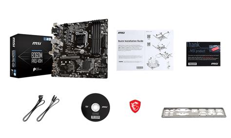 Specification B360M PRO-VDH | MSI Global - The Leading Brand in High ...