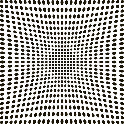Dot Pattern Backgrounds Various Distortion Compression Twisting