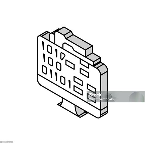 시스템 소프트웨어 아이소 메트릭 아이콘 벡터 일러스트 레이 션 0명에 대한 스톡 벡터 아트 및 기타 이미지 0명 개발 공유 개념 Istock