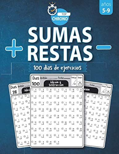 Sumas Y Restas 6 000 Operaciones Ejercicios Cronometrados Libros De Vacaciones Y