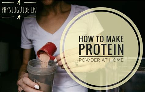 How To Make Protein Powder At Zane Anthony Blog