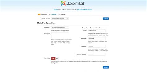 Instalar Joomla SiteGround Tutoriales