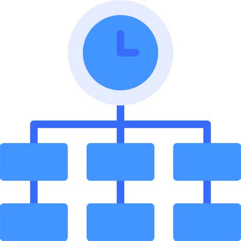 Time Management Generic Blue Icon
