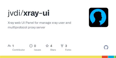 Github Jvdi Xray Ui Xray Web Ui Panel For Manage Xray User And