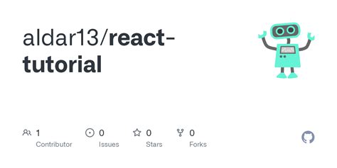Github Aldar React Tutorial