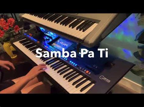 SAMBA PA TI Carlos Santana Cover On Yamaha Genos YouTube