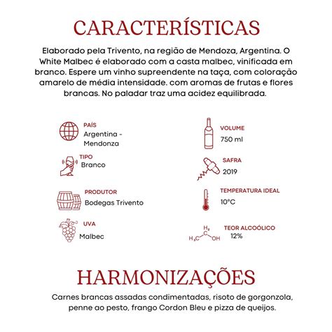 Vinho White Malbec Reserve Trivento 750ml - Glasses Of Wine, a sua ...