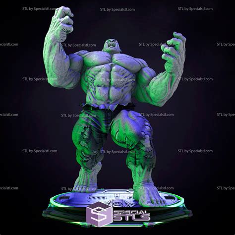 Hulk Mark Ruffalo Angry Stl Files 3d Printing Figurine Specialstl