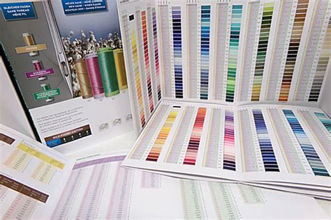 Yli Thread Color Chart